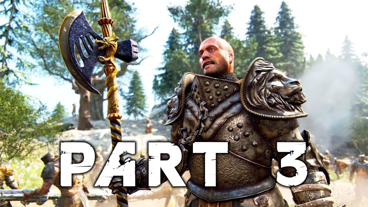 FOR HONOR Walkthrough Gameplay Part 3 - Holden Cross - YouTube