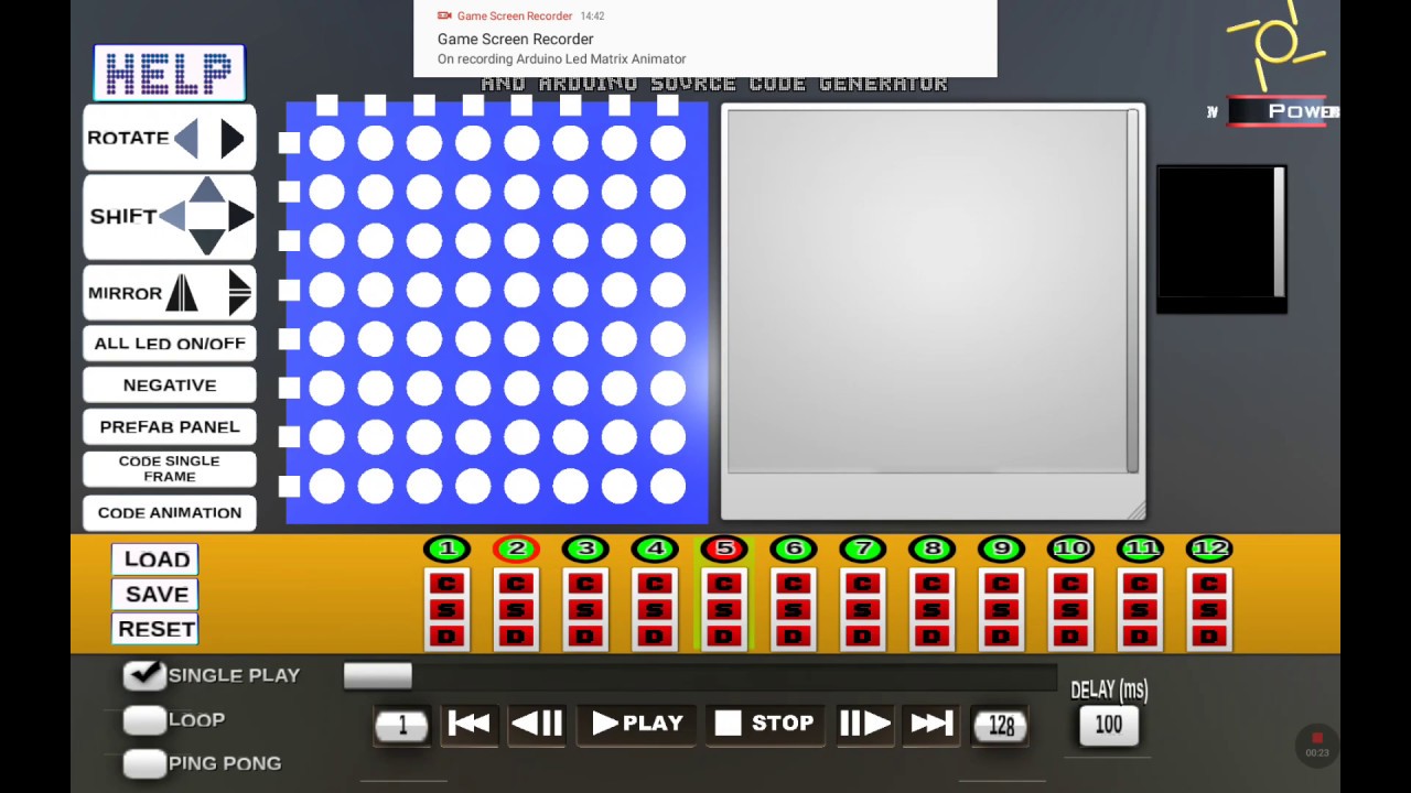 ARDUINO LED MATRIX ANIMATOR FADE MESSAGE EXAMP,LE - YouTube