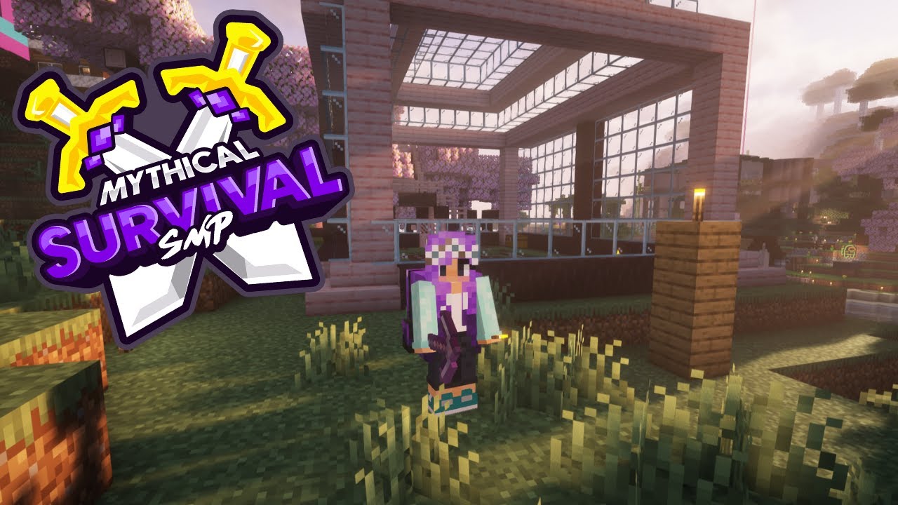 Just TRYING to Survive! Mythical Survival SMP Day 1 - YouTube