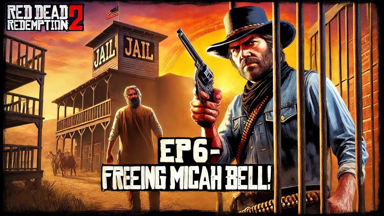 BREAKING MICAH OUT OF JAIL *RED DEAD REDEMPTION 2*(EP6) - YouTube