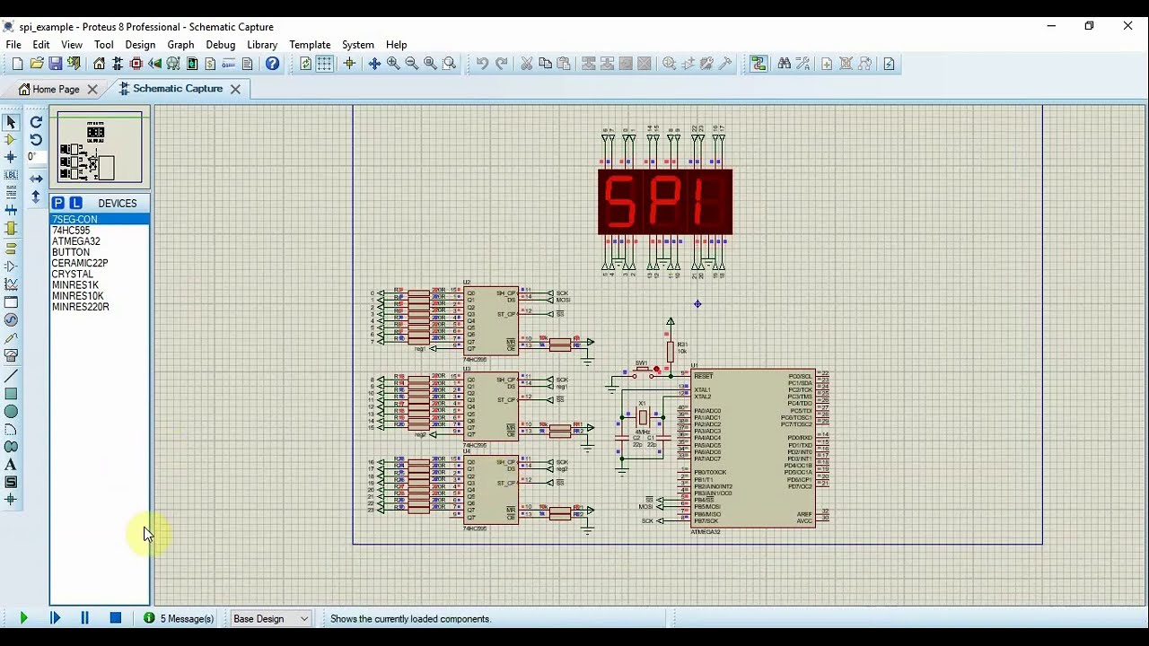 Introduction to ATMega32 SPI - YouTube