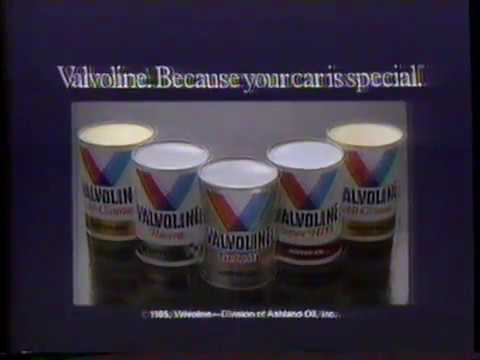 1985 Valvoline Turbo Oil TV Commercial - YouTube