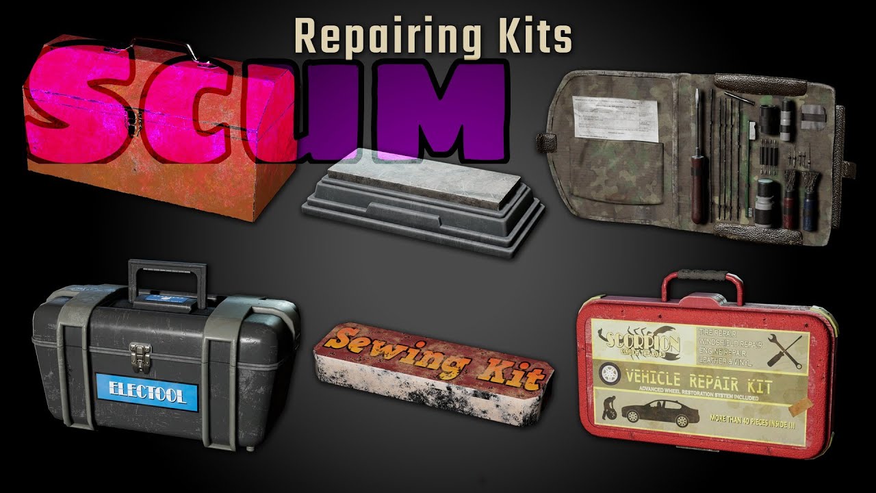 Scum มือใหม่ต้องดู!! แนะนำการใช้ กล่องเครืองมือ และ อุปกรณ์ต่างๆ ใน ...