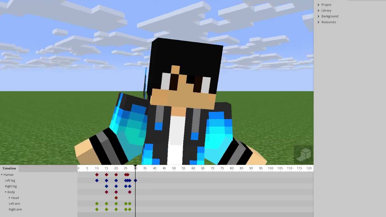 Mine-Imator watch me animate - YouTube