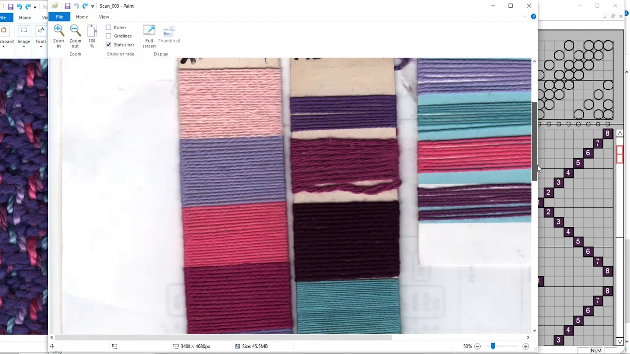 Quickdraw Weaving 6.6 Using & Creating Photo-realistic threads - YouTube