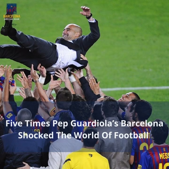 Five Times Pep Guardiola’s #barcelona Surprised #football World - YouTube