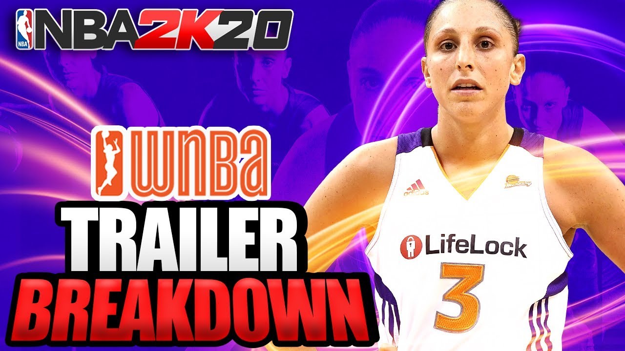 NBA 2K20 WNBA First Look Gameplay and Breakdown! - YouTube