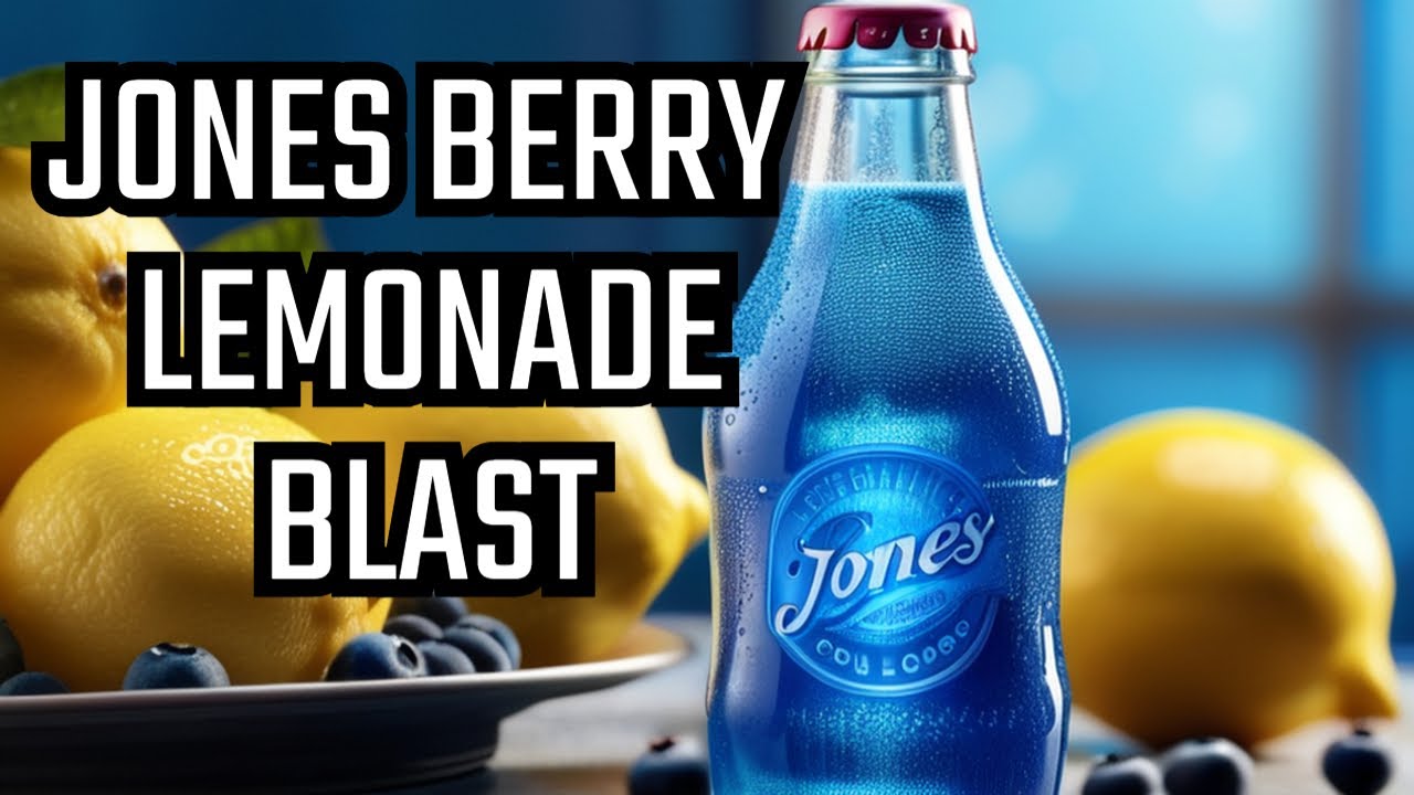 The Untold Story of Jones Soda Co Berry Blue Lemonade - YouTube