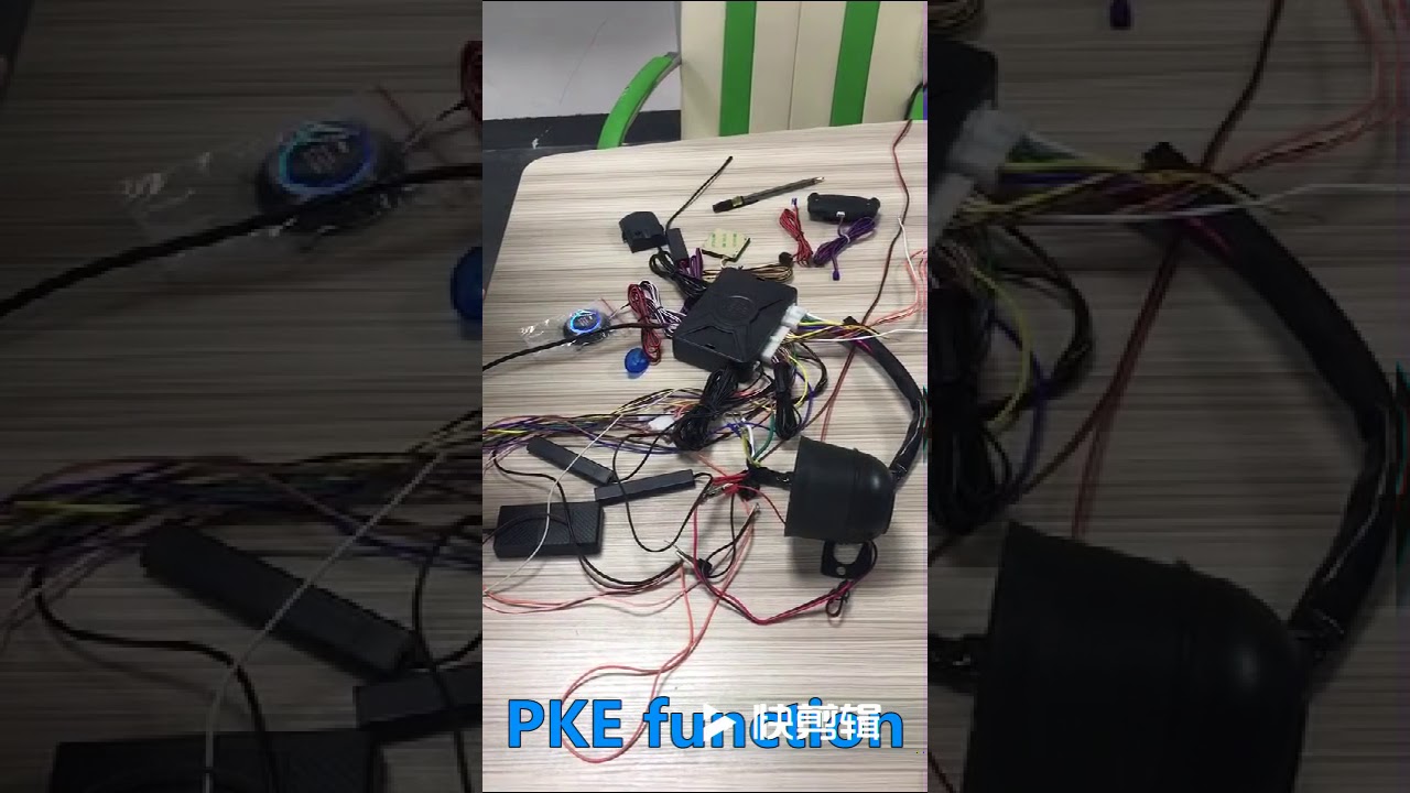 How to use the PKE antenna and the function - YouTube