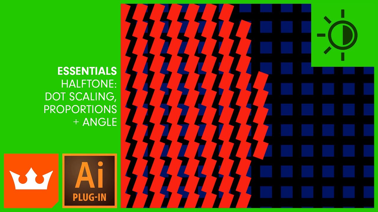 ep.6.5 Halftone: Changing the Dot Scale/Tint Adjusts/Angle | PHANTASM ...