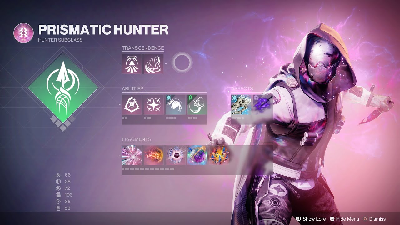 Prismatic Hunter movement build gameplay! - YouTube