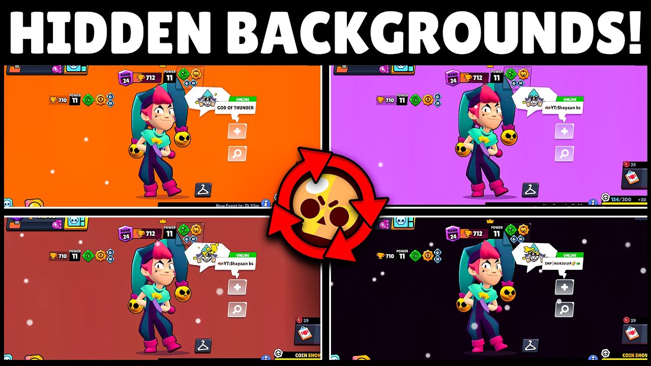 Secret Way to Change Lobby Background Temporary!? | Brawl Stars - YouTube