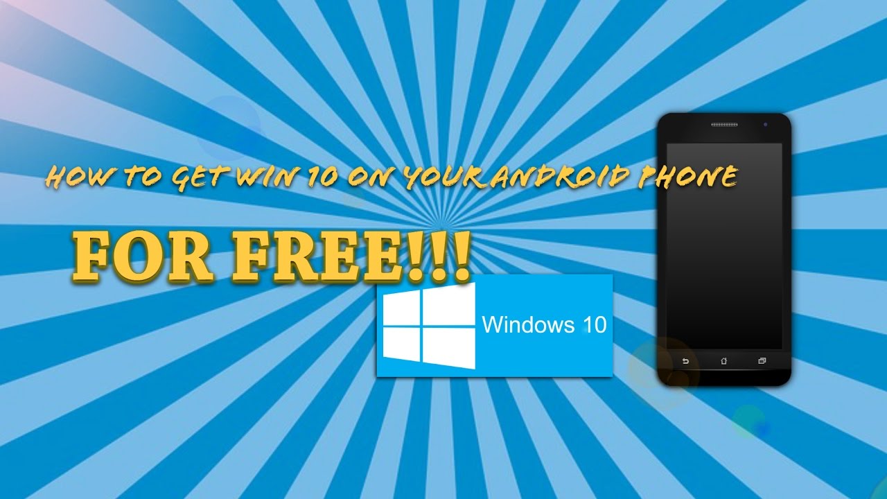 This Android Phone Runs Windows 10! (No Lag!) - YouTube