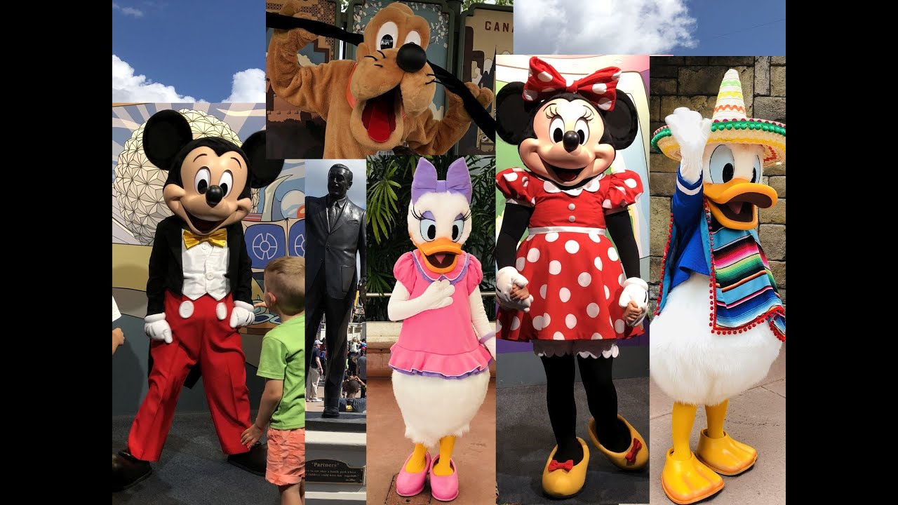 Epcot Character Spot Walt Disney World Mickey and Friends Orlando ...