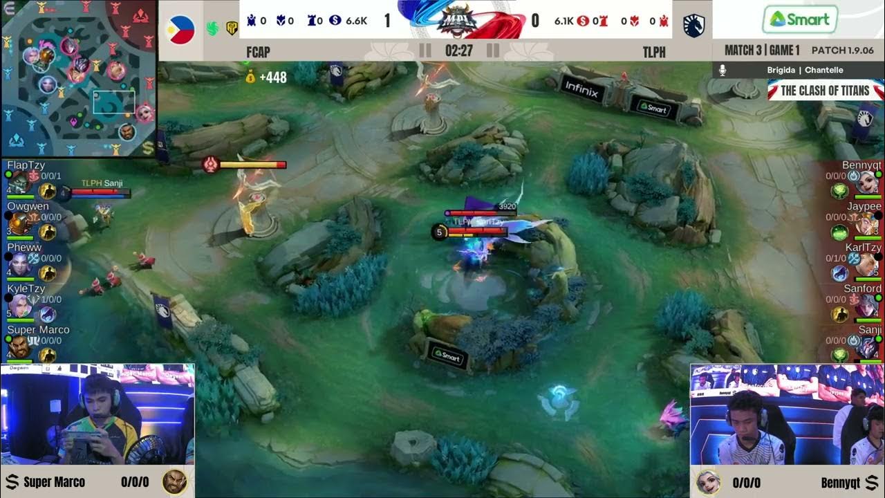 MPL PH S14 WEEK 3 DAY 2 FCAP VS TLPH GAME 1 - YouTube