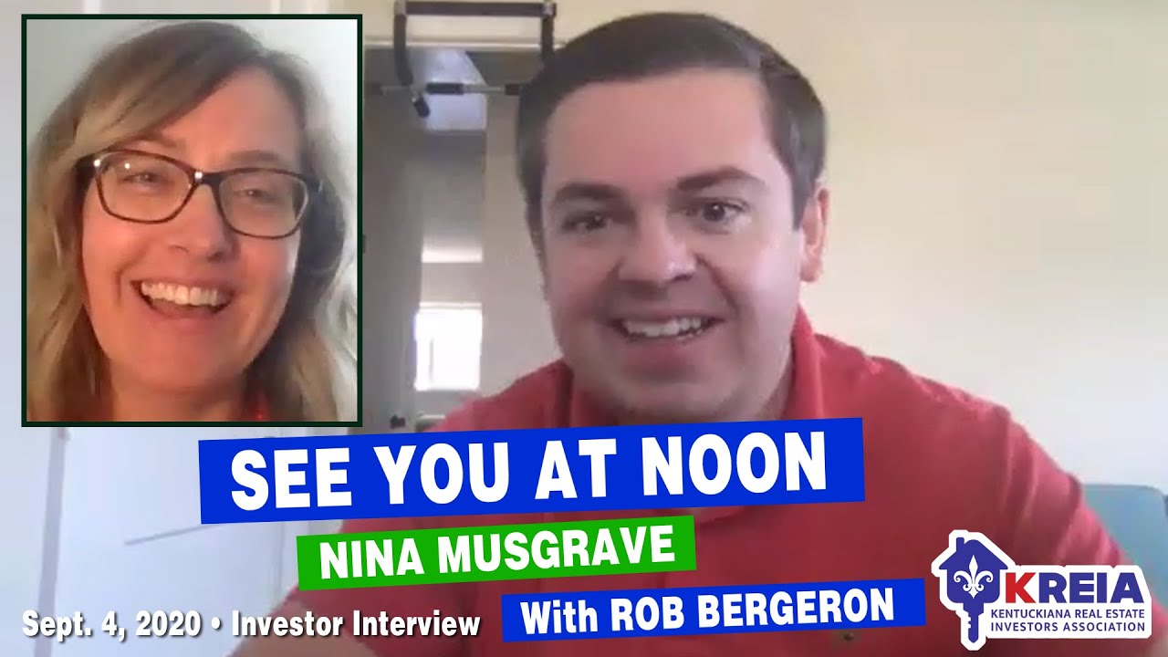 See You At Noon 9-4-2020: Nina Musgrave - YouTube
