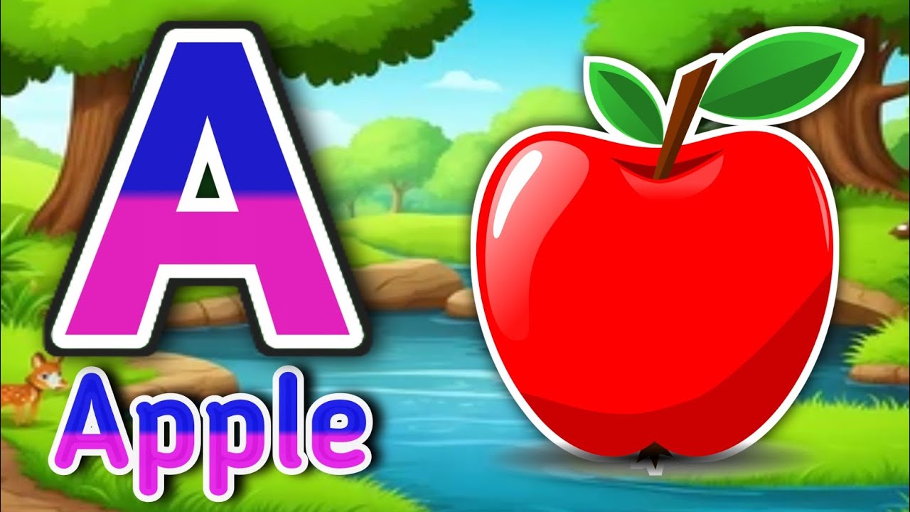 Phonics Song 2 with TWO Words in 3D - A For Airplane - ABC Alphabet ...