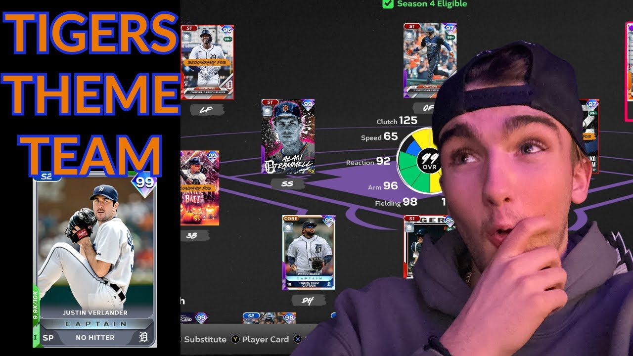 NO LIMITS THEME TEAM!! WE START WITH THE TIGERS! Mlb the show 24 no ...