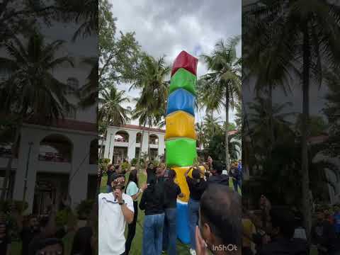 Corporate Team Building With Creative Inflatable Props - YouTube