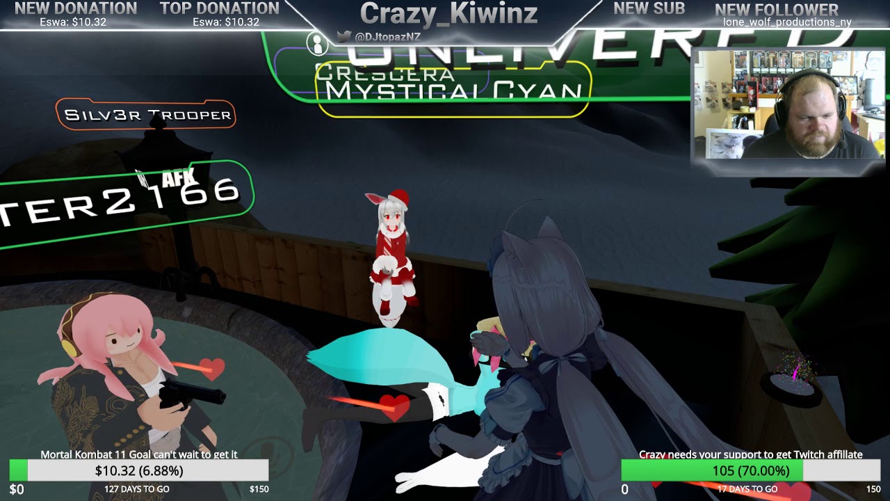 crazy in vrchat having a crazy good time with his friends - YouTube