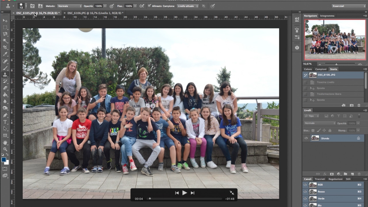 Timelapse 5a Elementare - YouTube