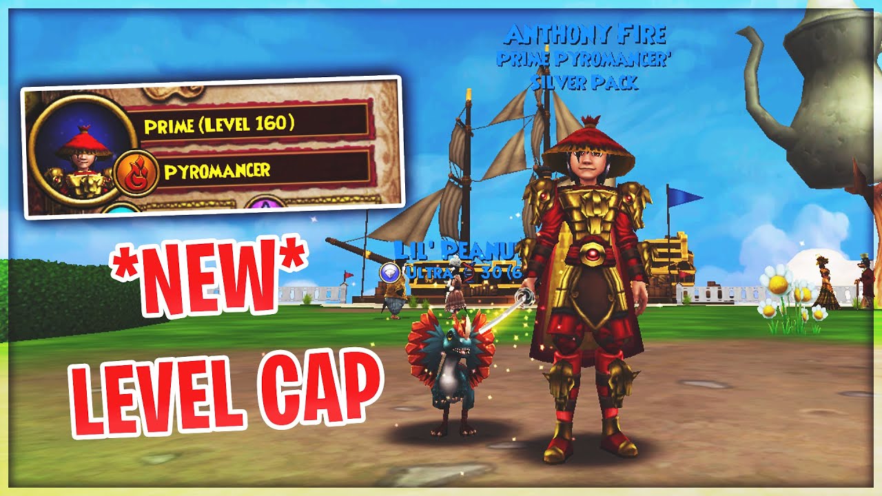 *WORLD'S FIRST* Level 160 Wizard In Novus!! - (Wizard101) - YouTube