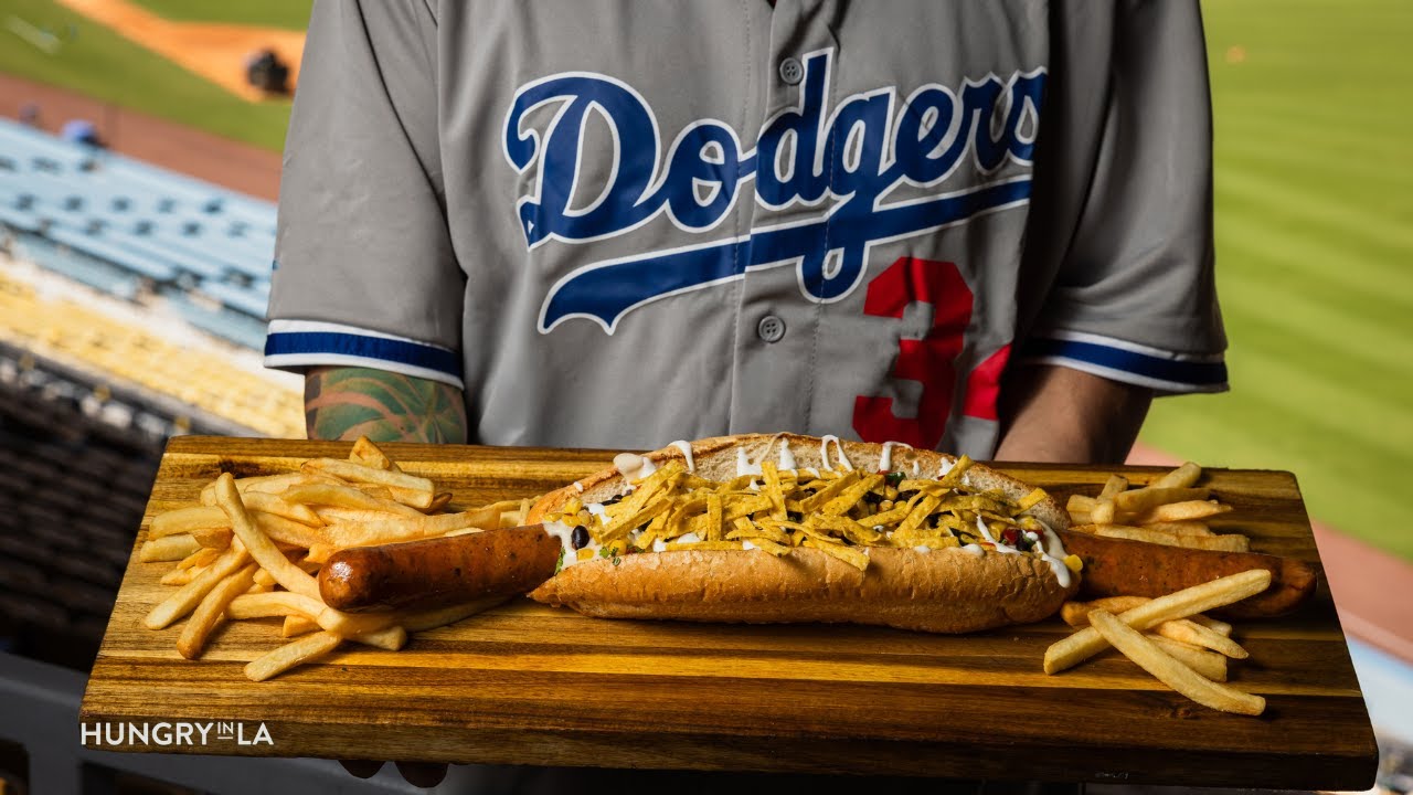 NEW Dodger Stadium Food for 2025! Must-Try Eats This Season! - YouTube