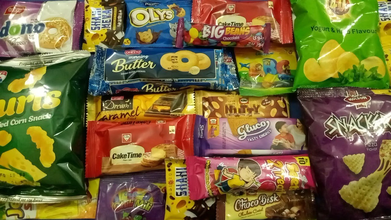 lots of candies | snacks | lollipop - YouTube