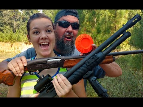 Short Vs Long Barrel Skeet Shooting - YouTube