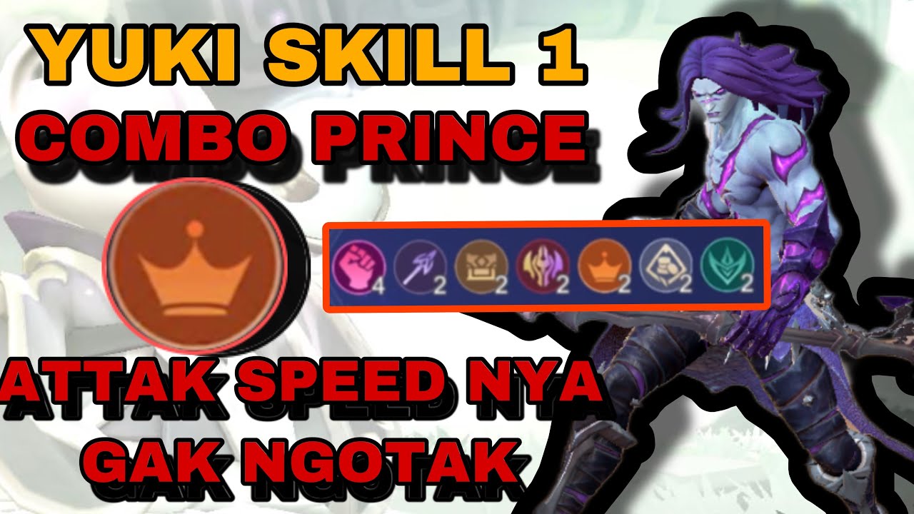 COMANDER YUKI SKILL 1 - COMBO SINERGY PRINCE - MAGIC CHESS - YouTube