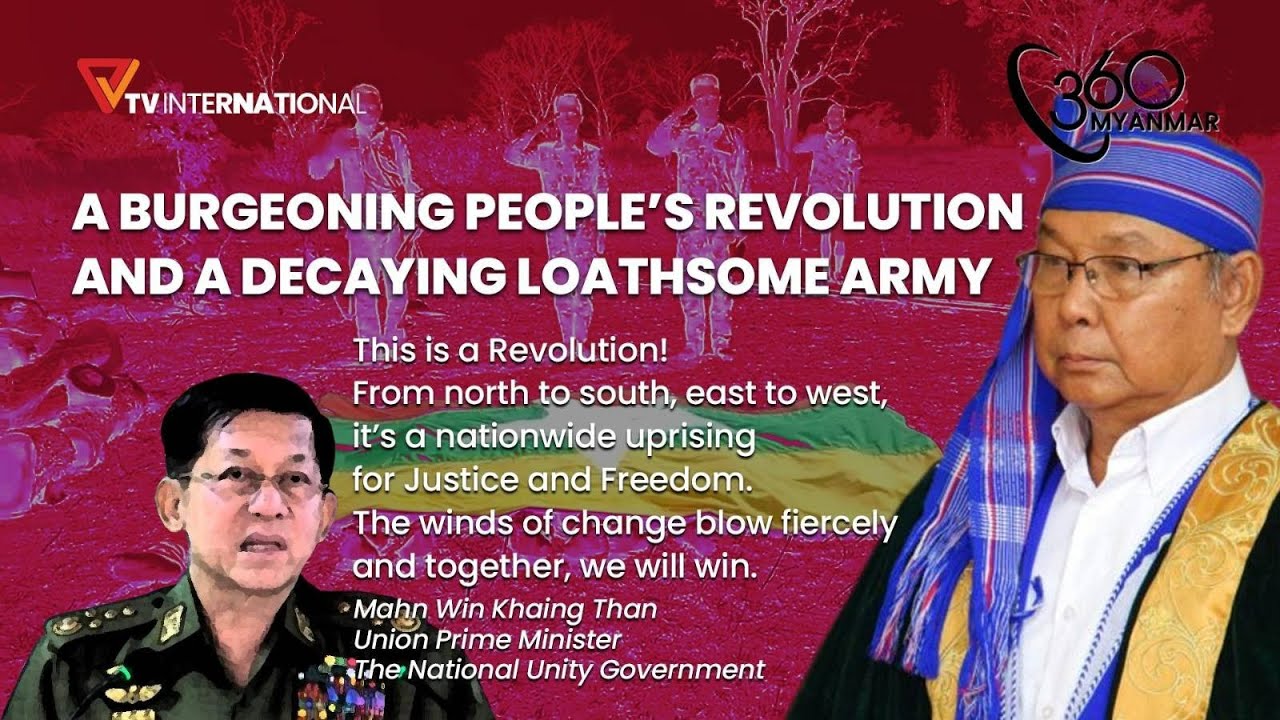 A burgeoning people’s revolution and a decaying loathsome army - YouTube