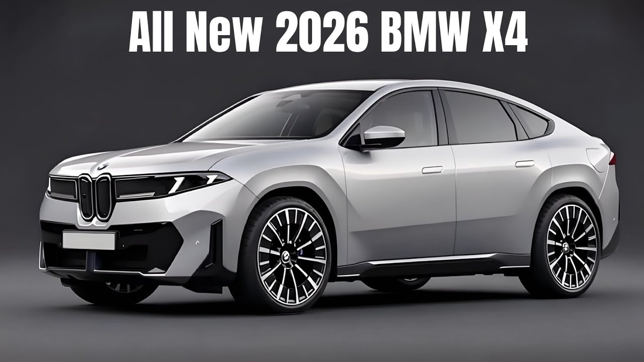 All New 2026 BMW X4 | First Look - YouTube