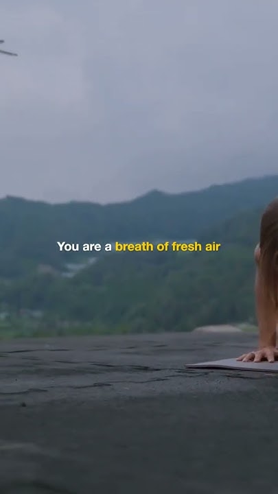 You are a breath of fresh air - YouTube