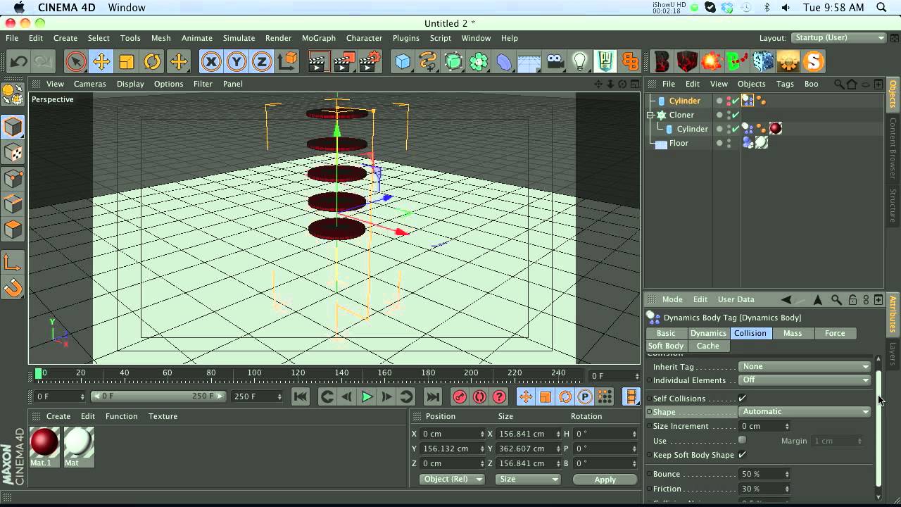 C4D Tut: More Control Over Dynamic Settings - YouTube