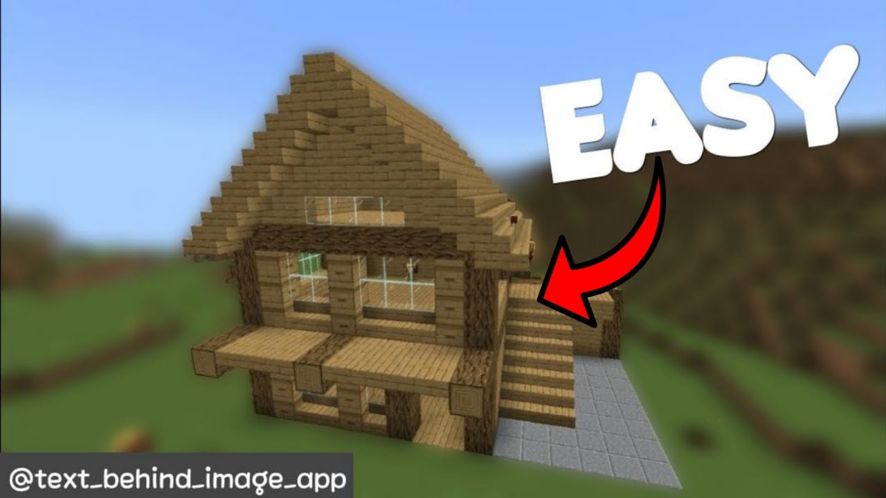 best Minecraft easy house build - YouTube