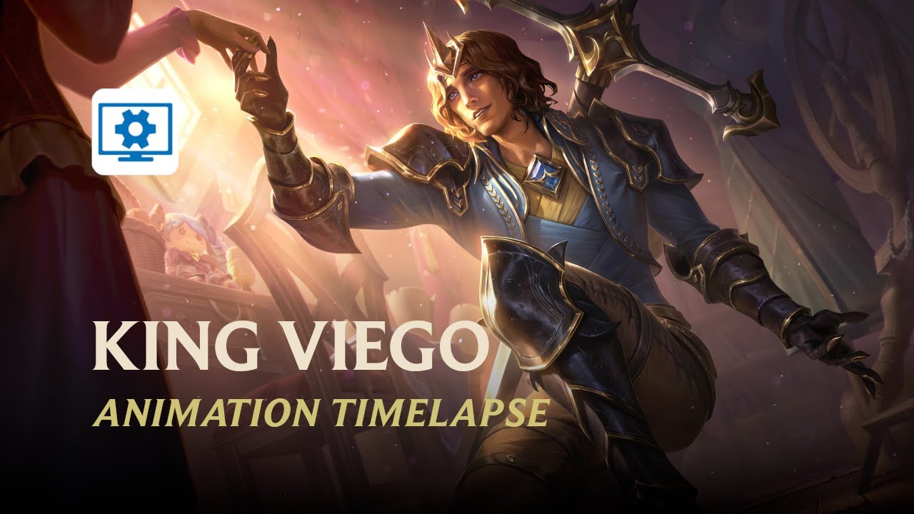 Viego, The King of Camavor | ANIMATION TIMELAPSE - YouTube