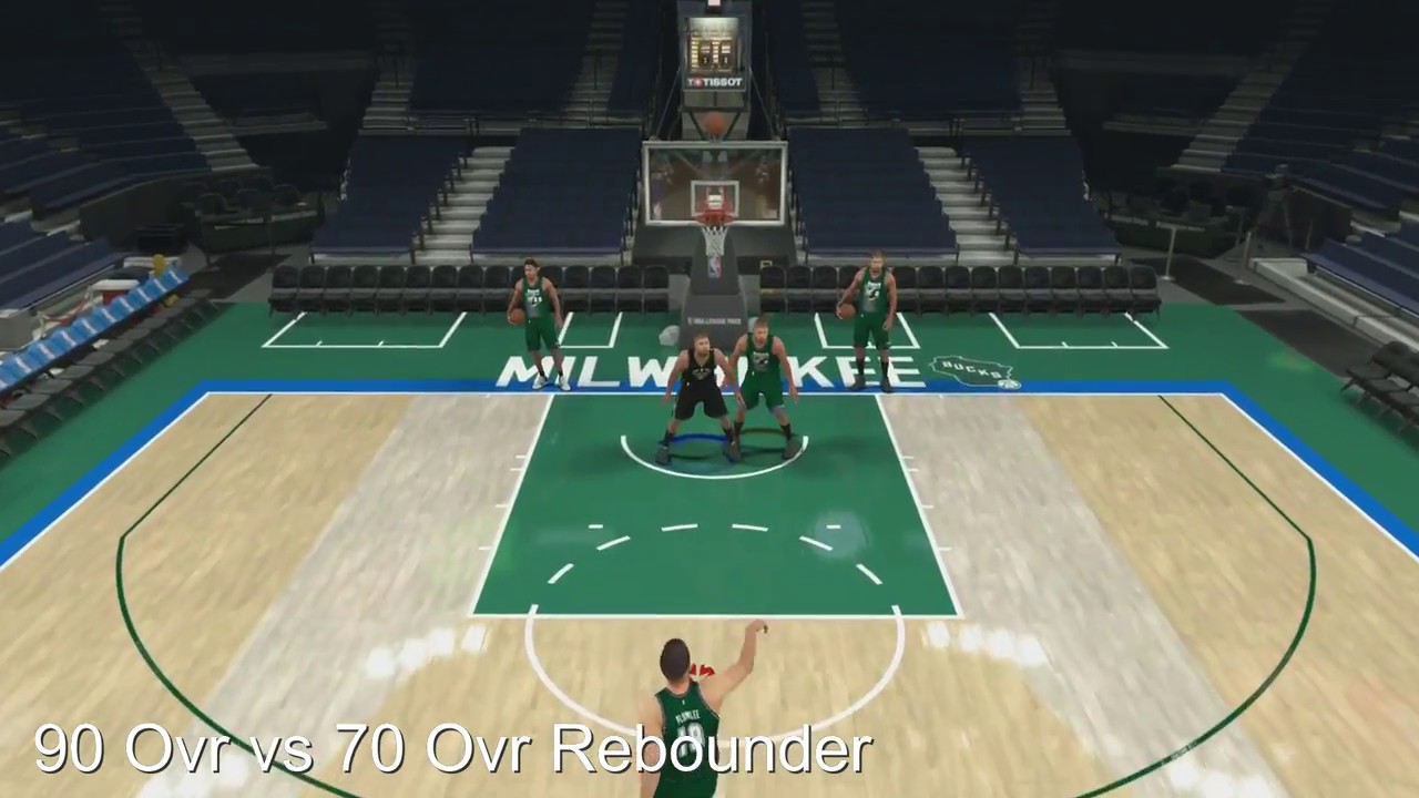 Nba2k Hustle/Overall Rebounding Test - YouTube
