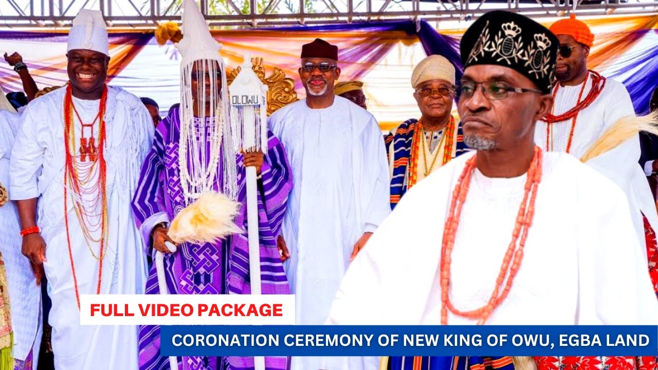 THIS WAS HOW IT WENT ON CORONATION OF NEW OLOWU OF OWU ABEOKUTA!! - YouTube