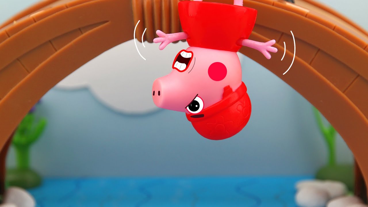Peppa Pig's Free Fall, Peppa Pig TV, New Peppa - YouTube