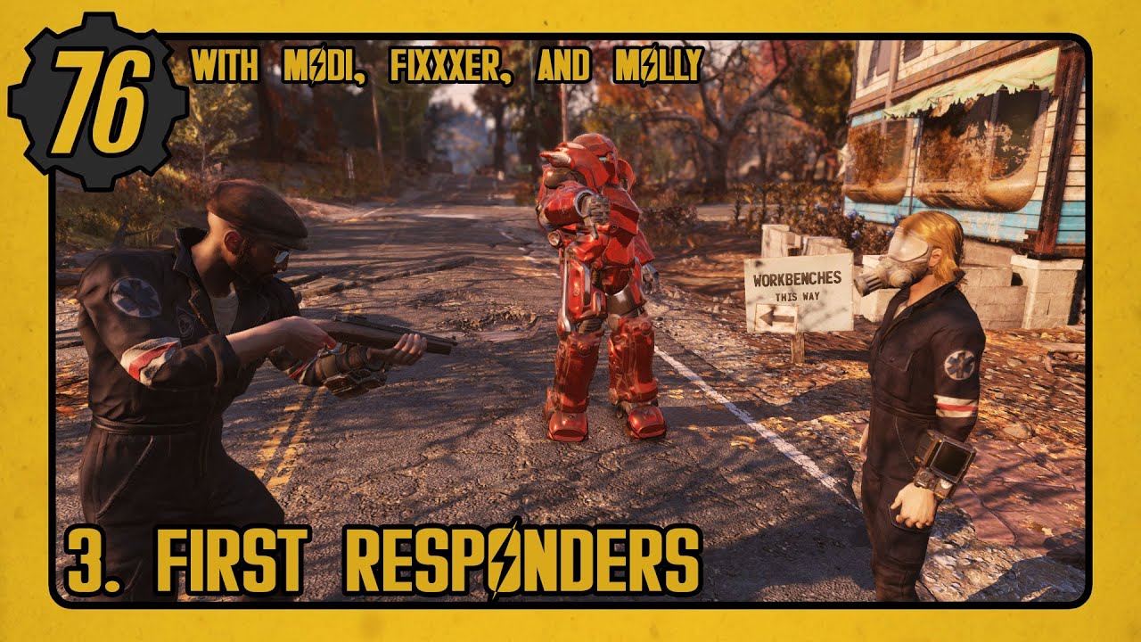 Fallout 76 Wastelanders Co-op // Part 3: First Responders - YouTube