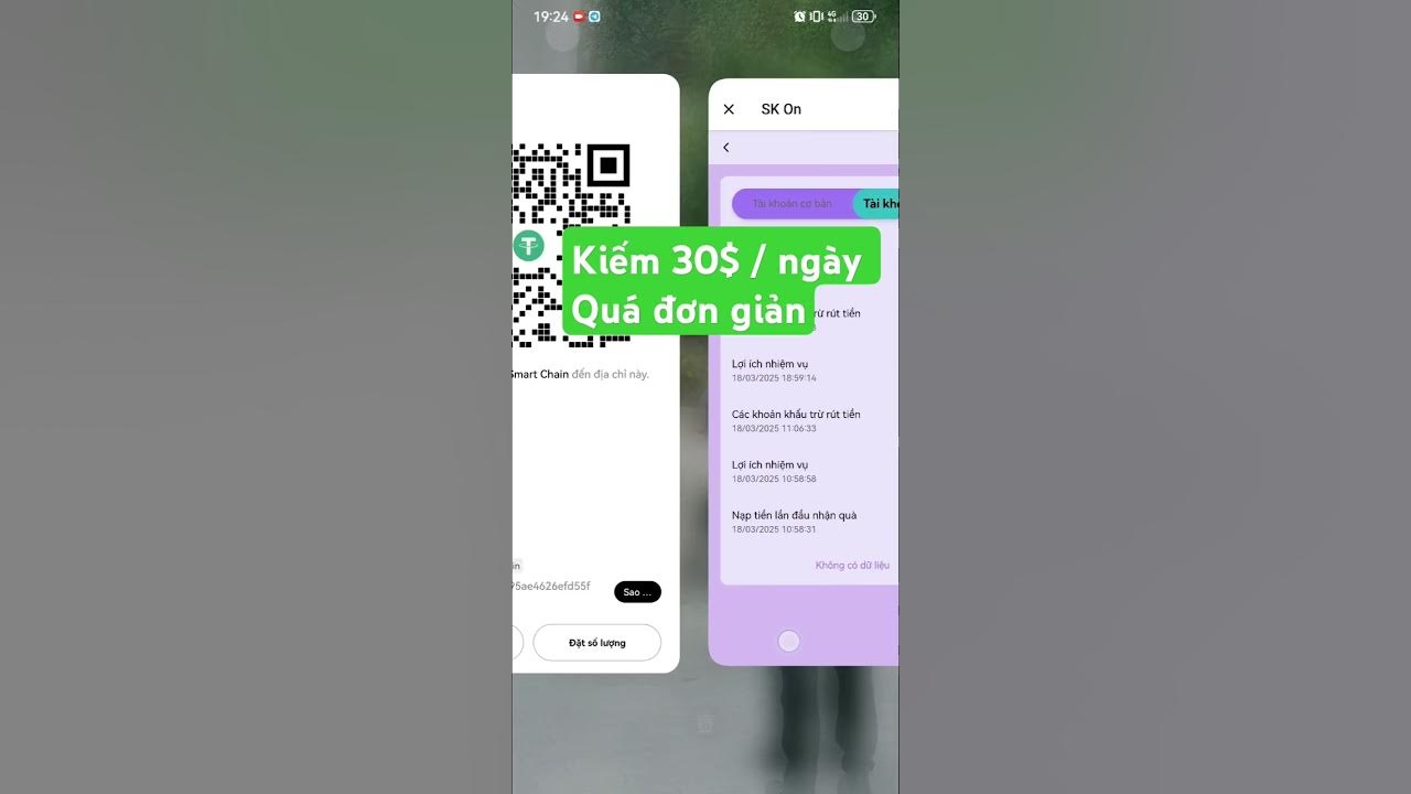 Kiếm ngay 30$ không hề khó kèo SK On phần 2 ! #mmo #airdrop #kiemtienonline #skon - YouTube