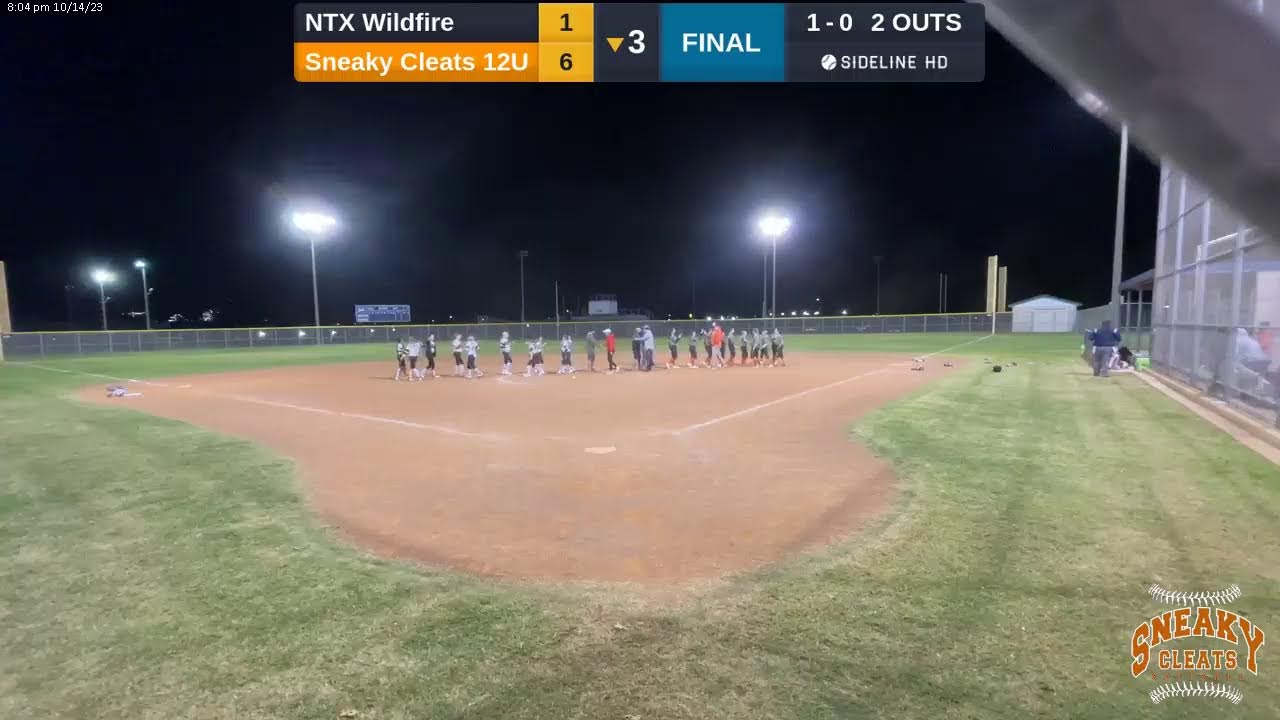 Sneaky Cleats 12U vs. NTX Wildfire (2023.10.14) - YouTube