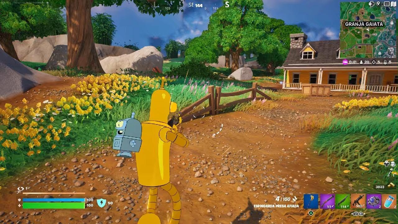 Fortnite Bender Bending Rodríguez pt2 - YouTube
