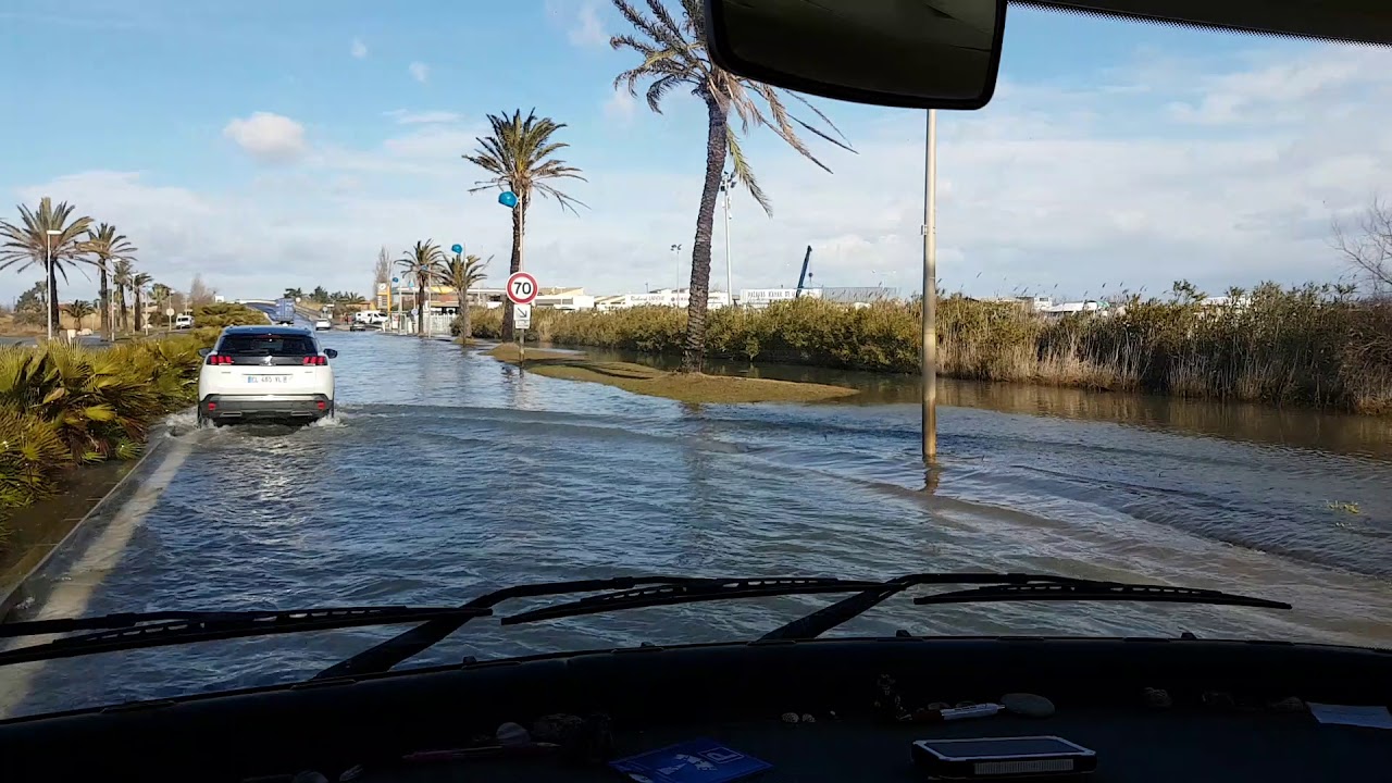 Flooding in South of France - Montpellier - YouTube
