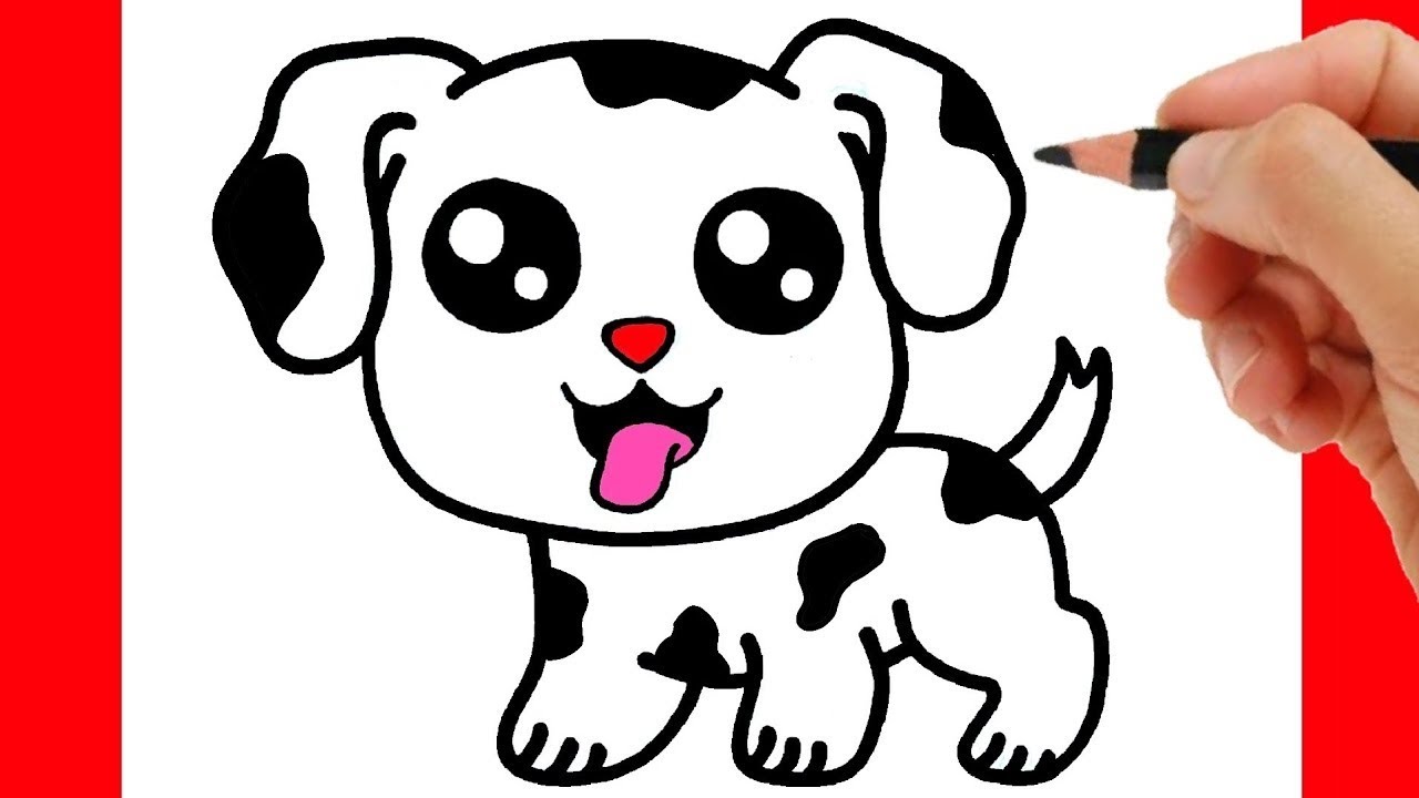 How To Draw A Dog Step By Step | Dog Drawing Easy | SHAHIN ART - YouTube