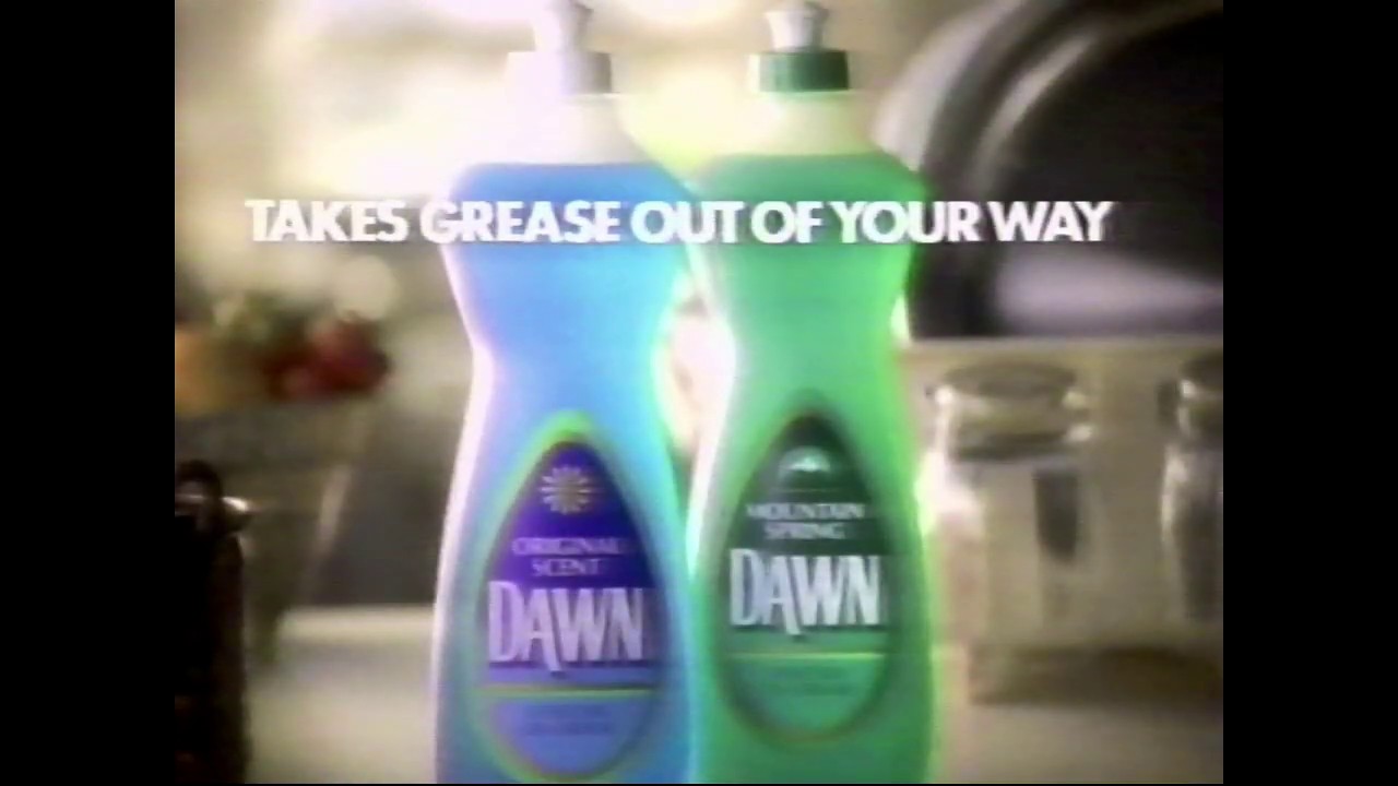 Dawn Dish Soap Ad (1992) - YouTube