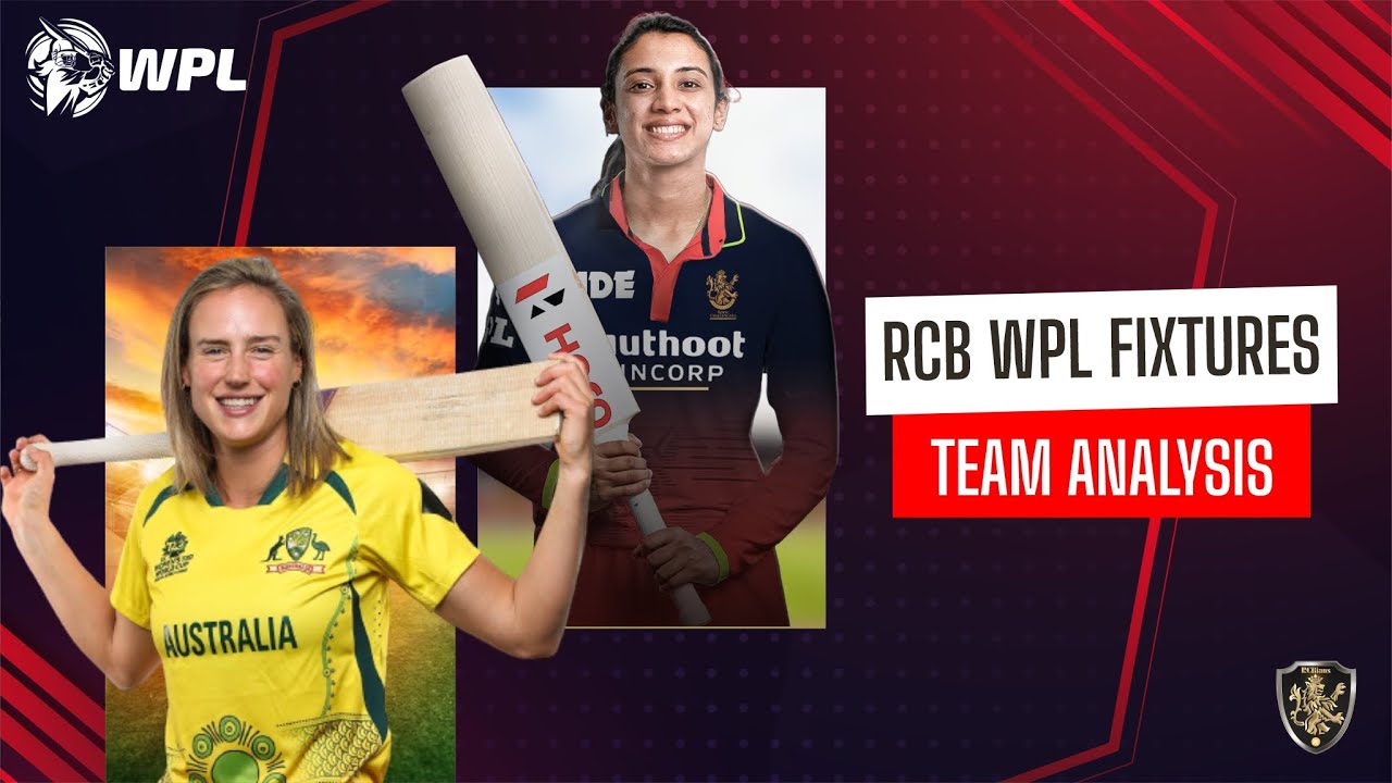 🔴 LIVE: WPL Schedule Announcement | RCB Team Analysis for WPL 2023 ...