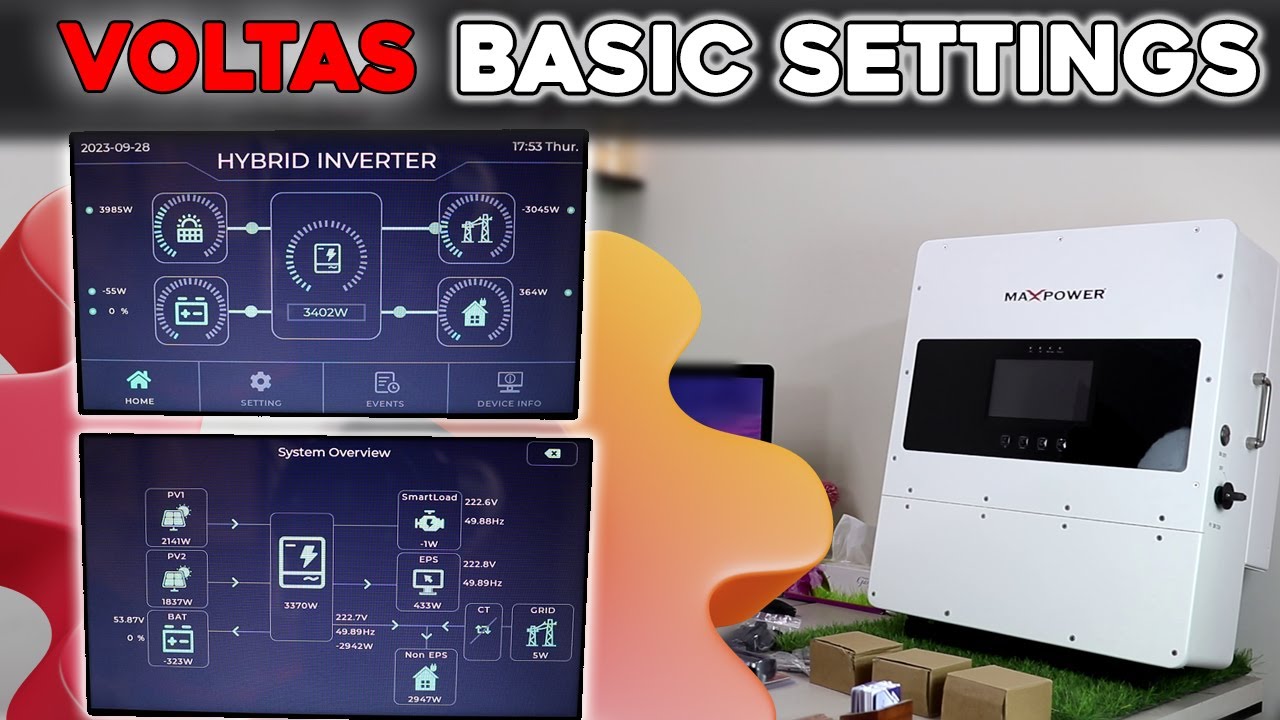 Maxpower Voltas 12 Kw Settings - YouTube