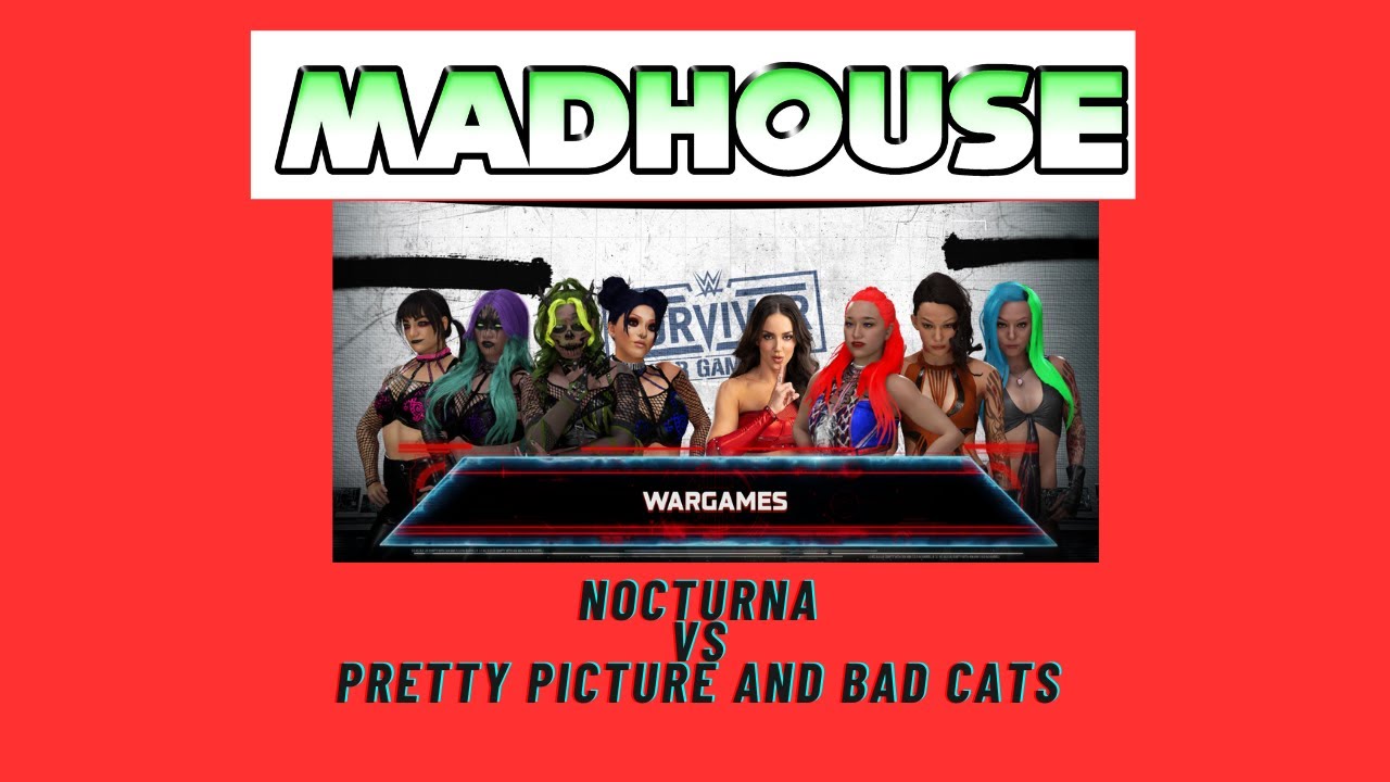 NOCTURNA VS PRETTY PICTURE AND BAD CATS WAR GAMES MATCH!! - YouTube