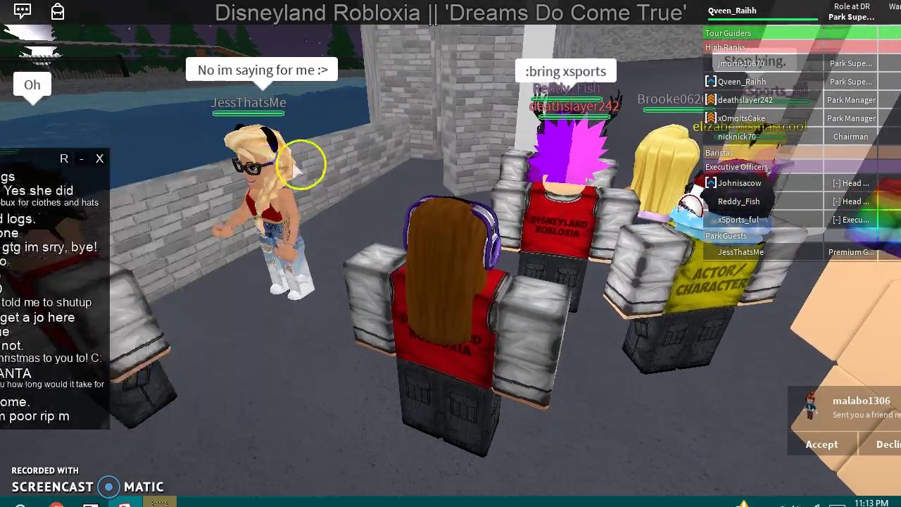Disneyland robloxia [ROBLOX] HR'S please look. - YouTube